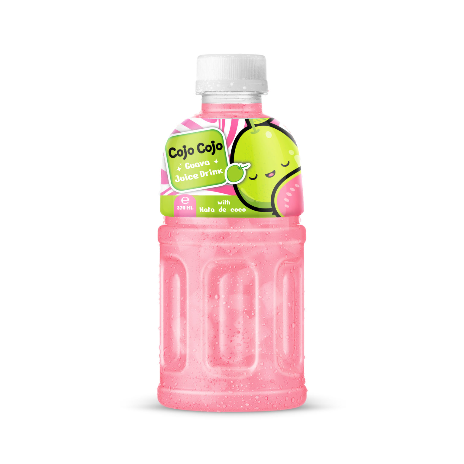 320ml Cojo Cojo Orange Juice Drink with Nata De Coco - Cojo Cojo