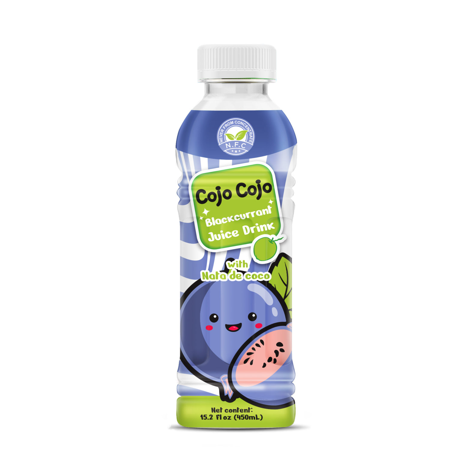 Refreshing and Delicious Blackcurrant Juice Drink with Nata de Coco ...